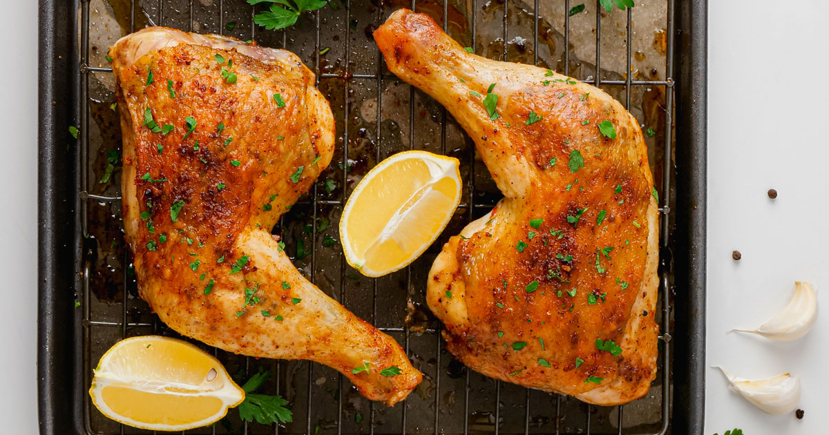 Chicken Leg Quarters Recipe Easy Wholesome