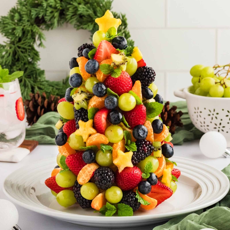 Fruit Christmas Tree | Easy Wholesome