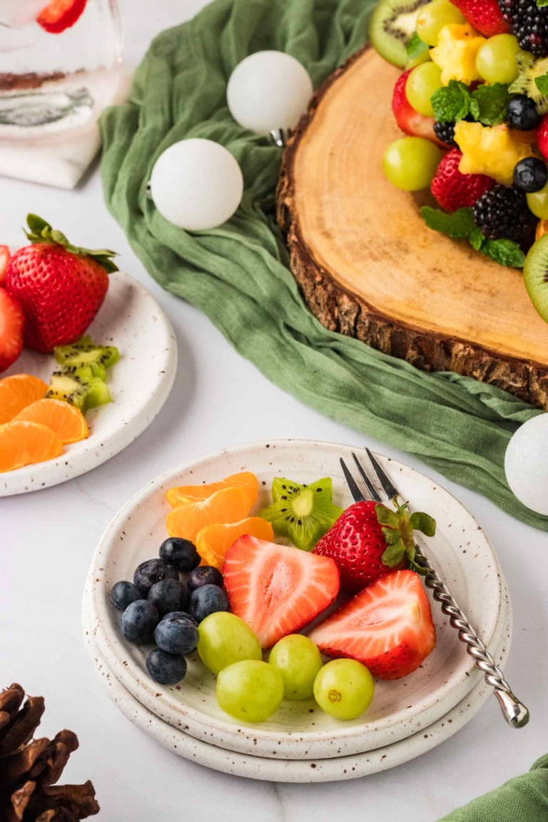 Fruit Christmas Tree | Easy Wholesome